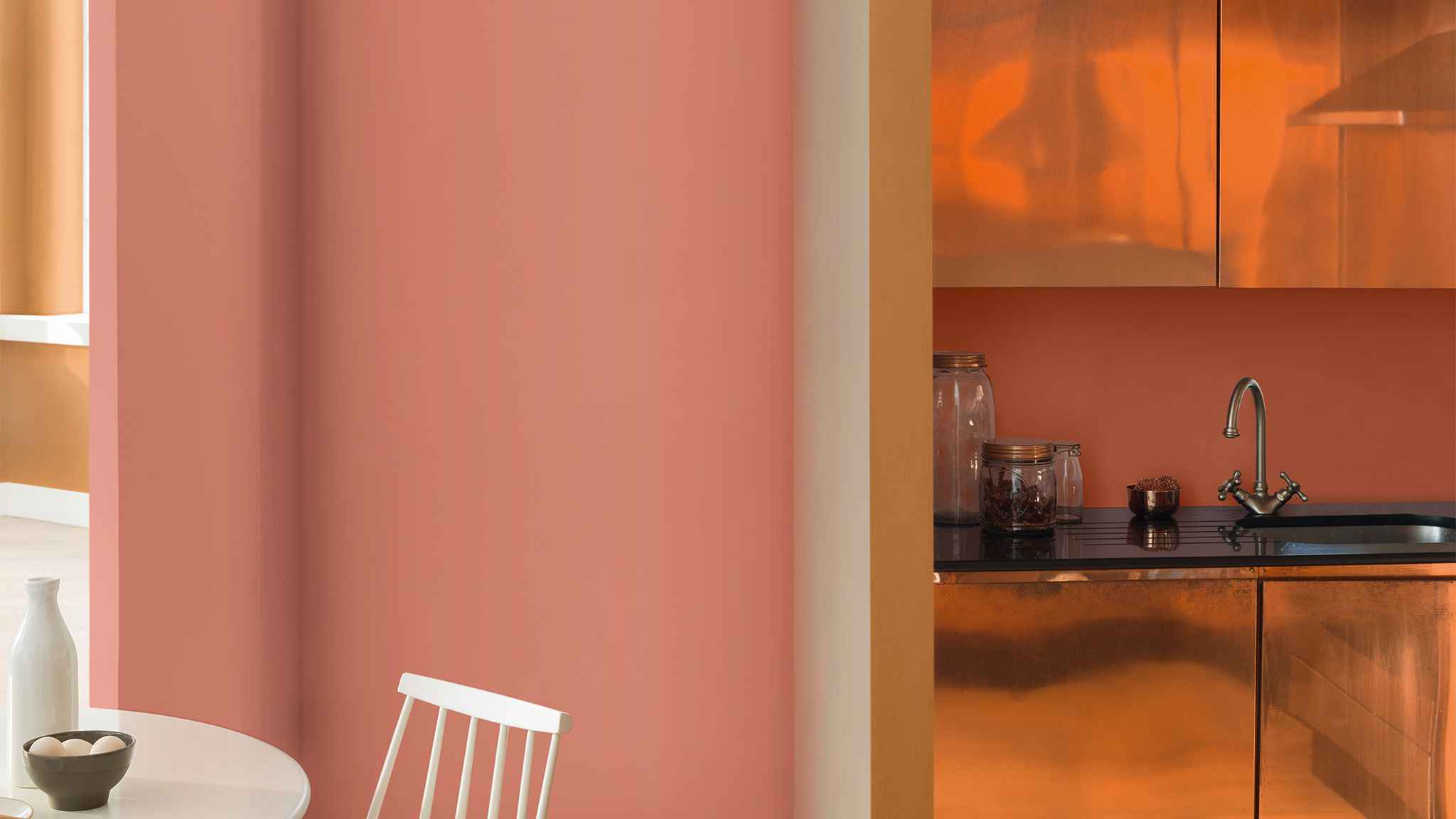 Menghibur dalam gaya dengan copper orange | Dulux